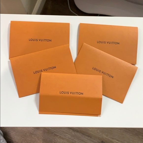 Louis Vuitton | Party Supplies | Louis Vuitton Card Holders Receipt ...